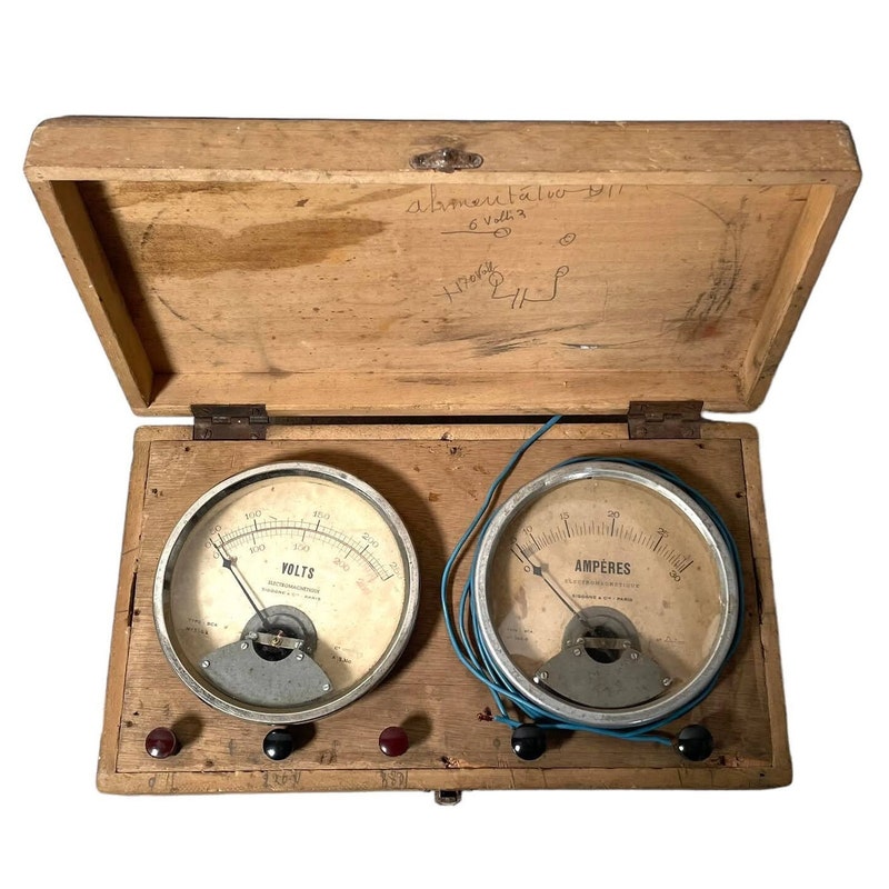 Antique Electrical Meters - Etsy