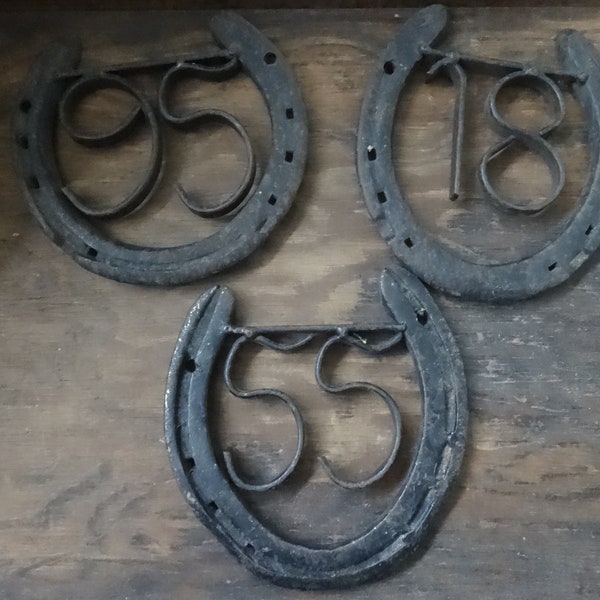 Horseshoe Number - Etsy