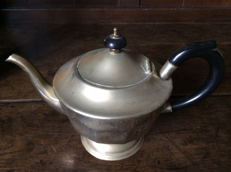 Vintage English Silver Plated EPNS Sheffield Metal Tea Pot | Etsy