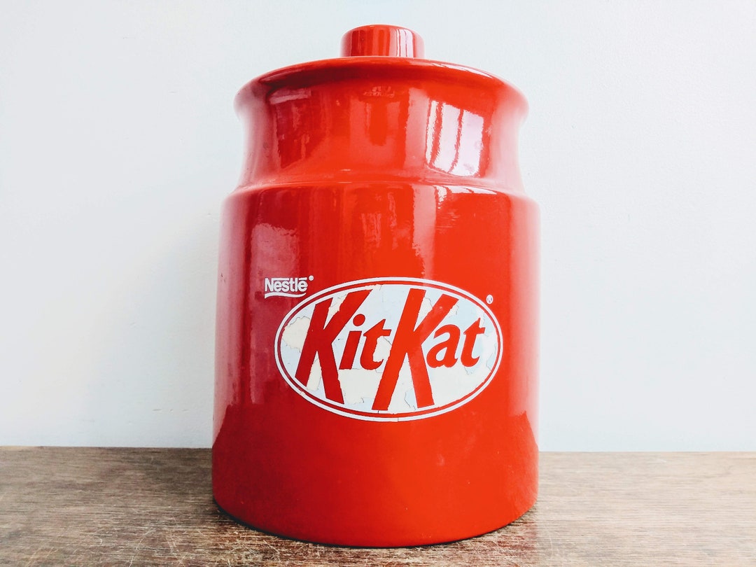 Vintage English Kit Kat Chocolate Bar Rowntrees Nestle Red - Etsy