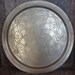 Vintage Moroccan Arabian Brass Solder Tray Dish Plate Decoration ...