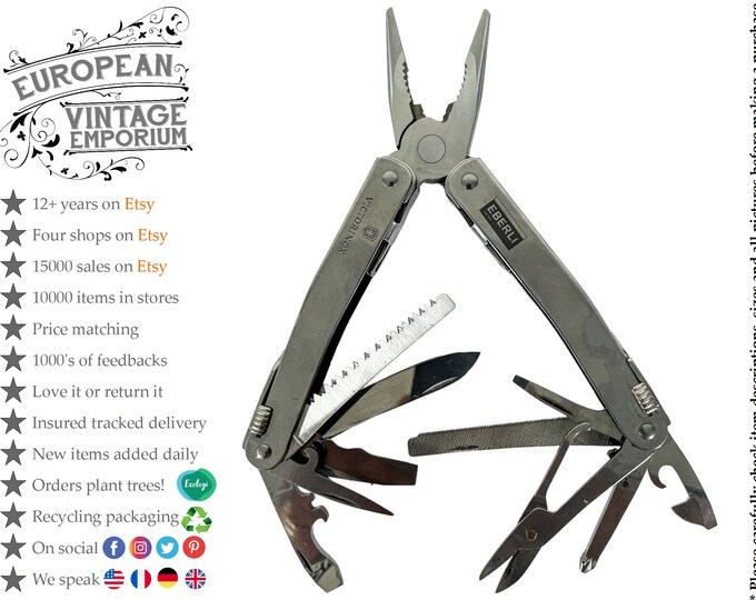 Vintage Swiss Victorinox Swisstool Spirit Penknife Fruit Pocket Pen ...