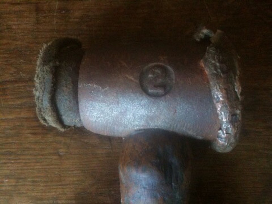 Vintage Dent Repair Soft Metal Metalwork Leather Ironsmith Blacksmith ...
