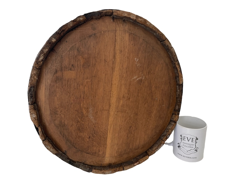 Antique French Dark Wooden Butter Barrel Churn Heavy Farmer - Etsy