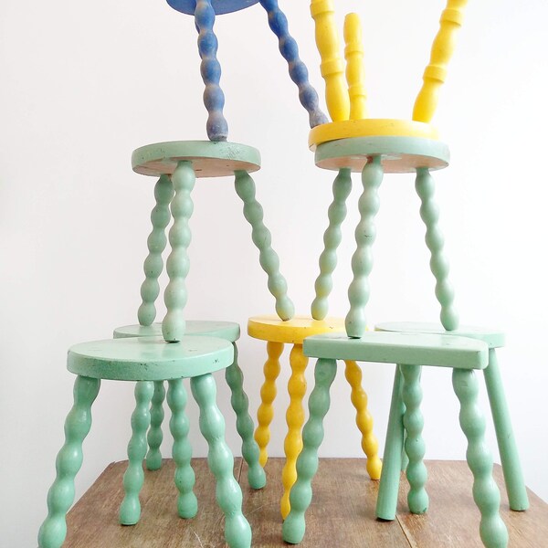 Wood Foot Stool - Etsy