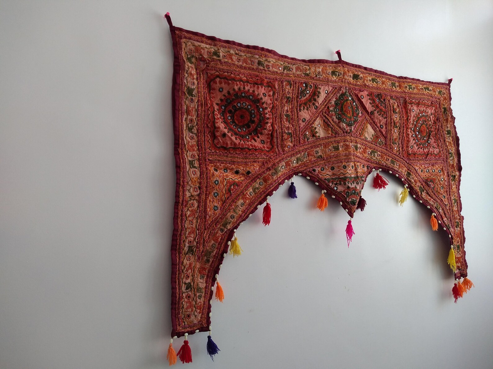 Vintage Indian Rabari Door Gate Entrance Topper Over Doorway - Etsy