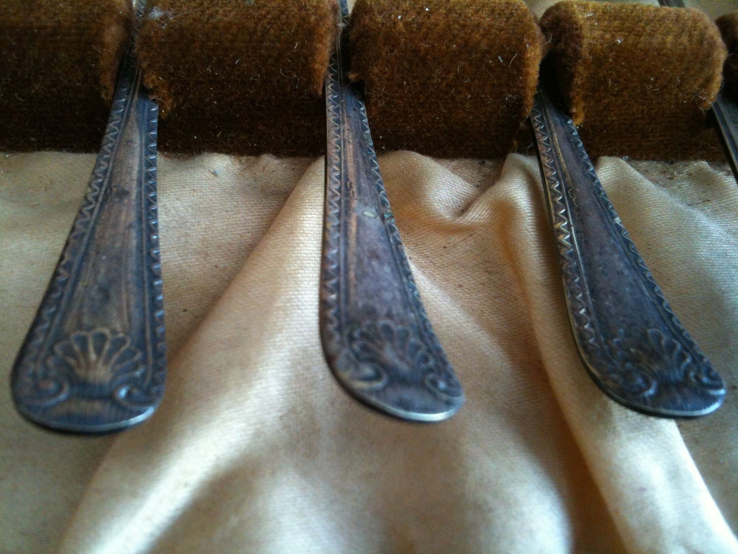 Antique English Tea Spoons in Box Mixed Collection of 6 Circa - Etsy