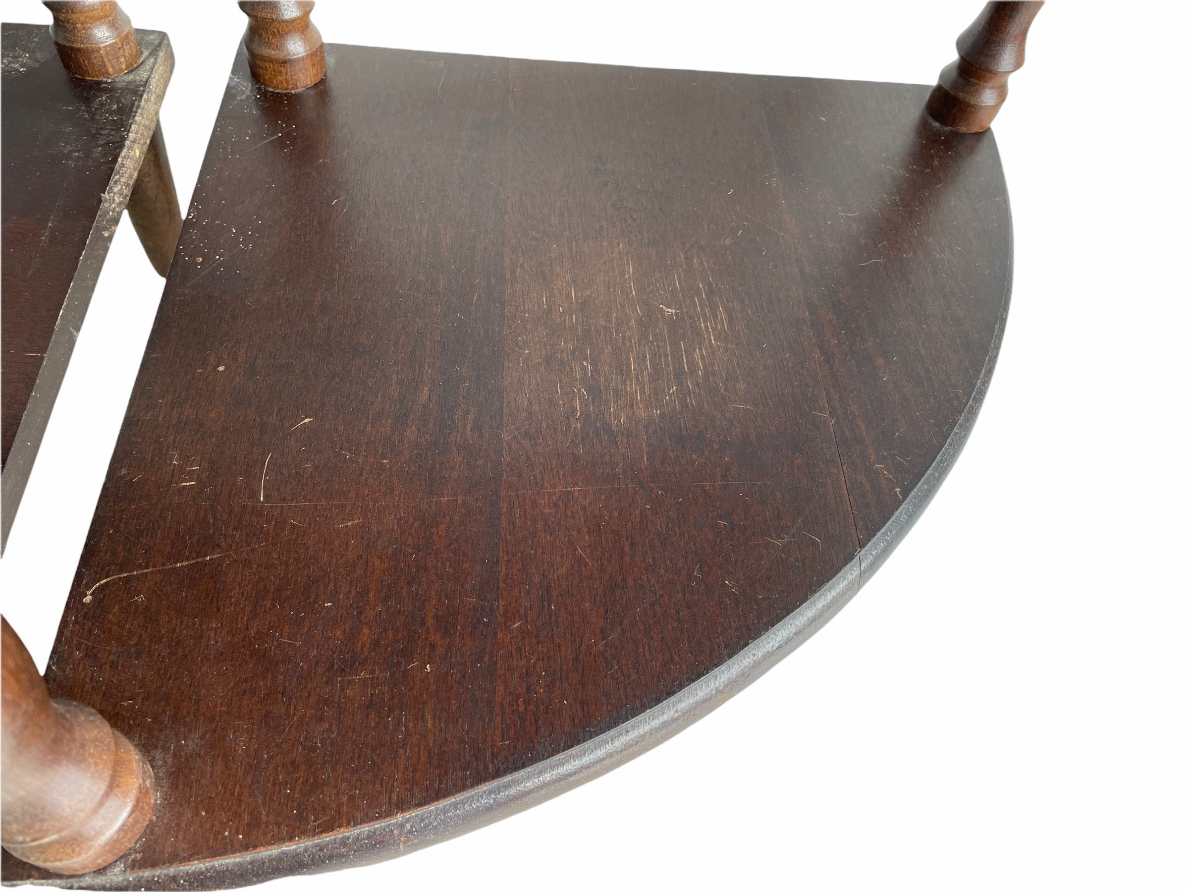 Vintage Asian Wooden Wood Stand Corner Shelf Standing Display | Etsy