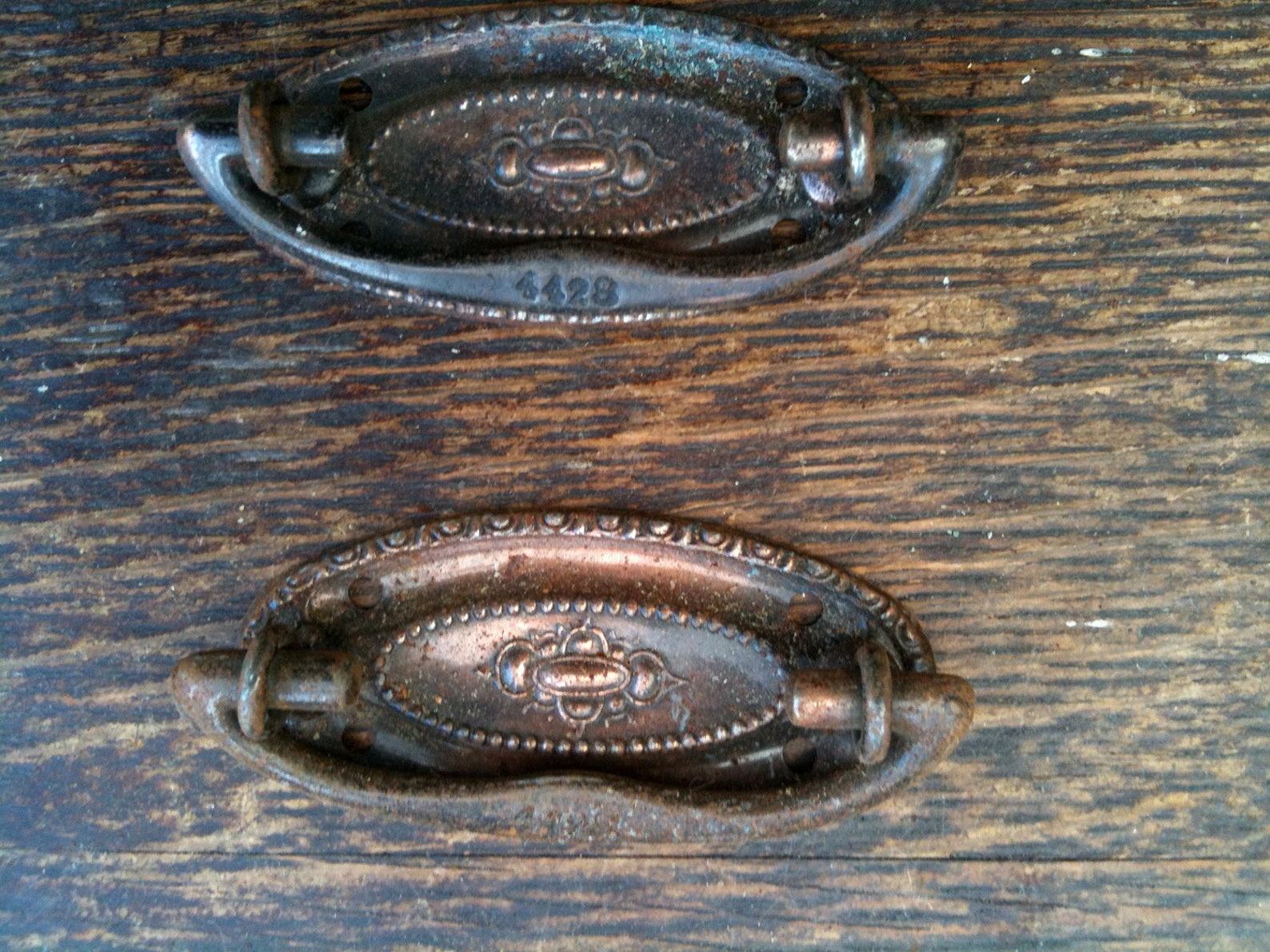 Antique English Rusty Drawer Handles Circa 1900's / EVE of Europe - Etsy