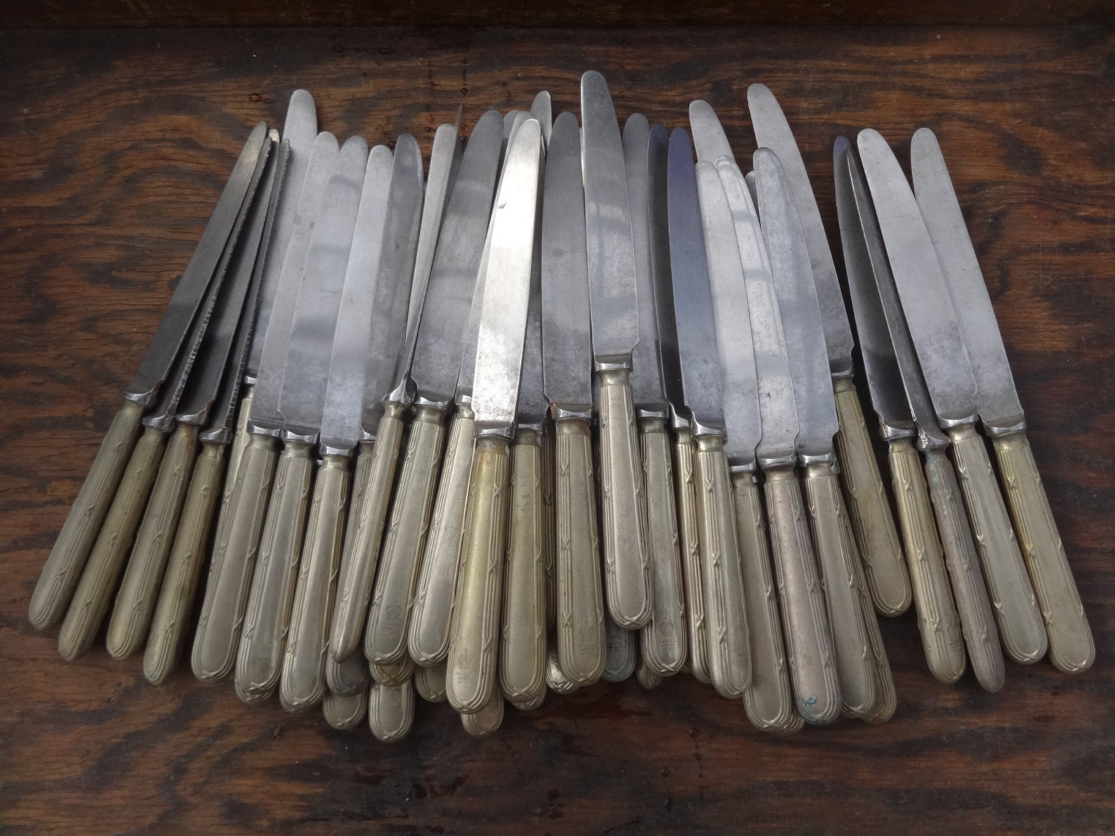 Vintage English Sheffield Unfinished Reed & Bow Hong Kong | Etsy