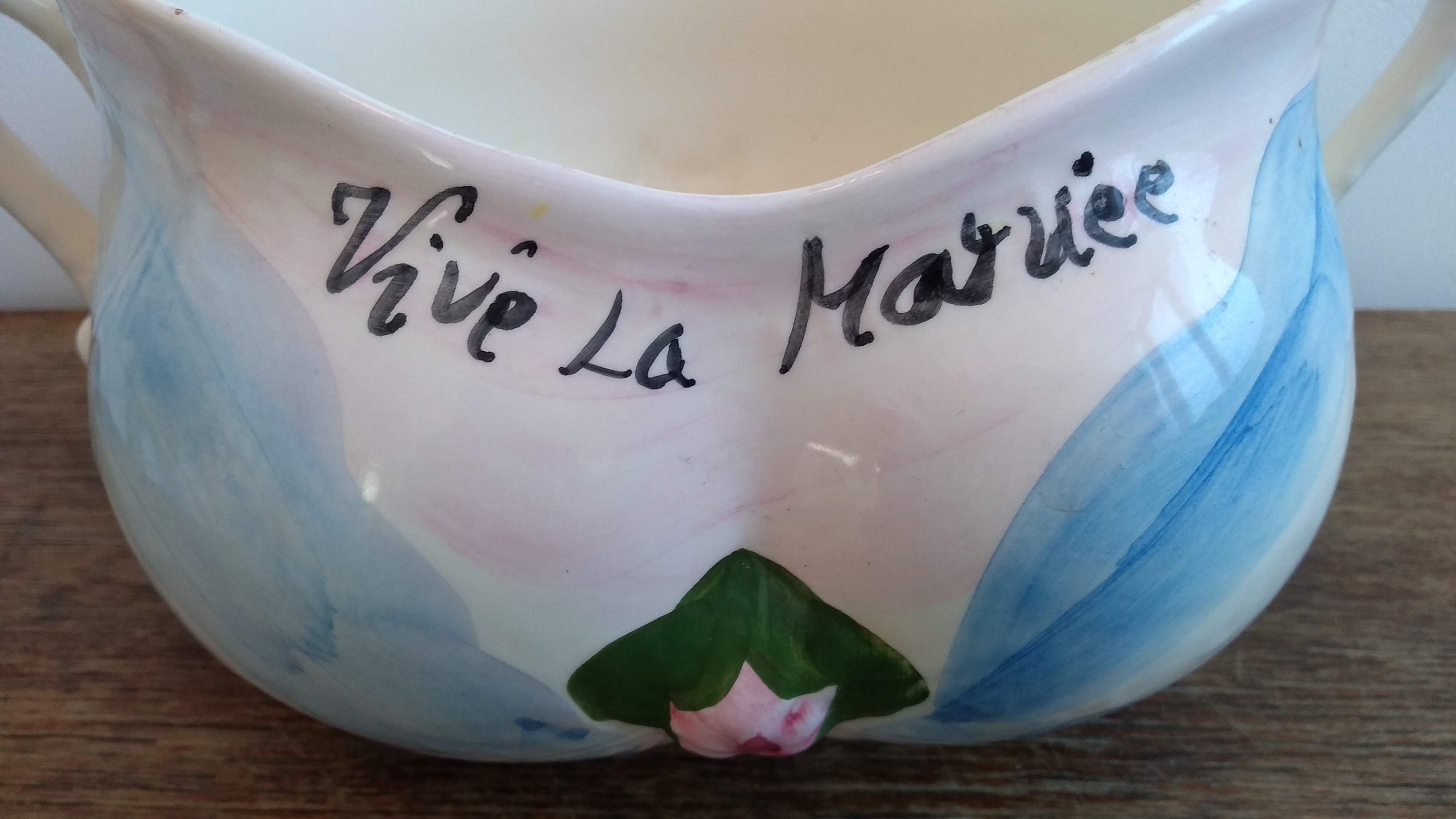 Vintage French Wife Bride Eye Large Ceramic Chamber Pot Traditional ...