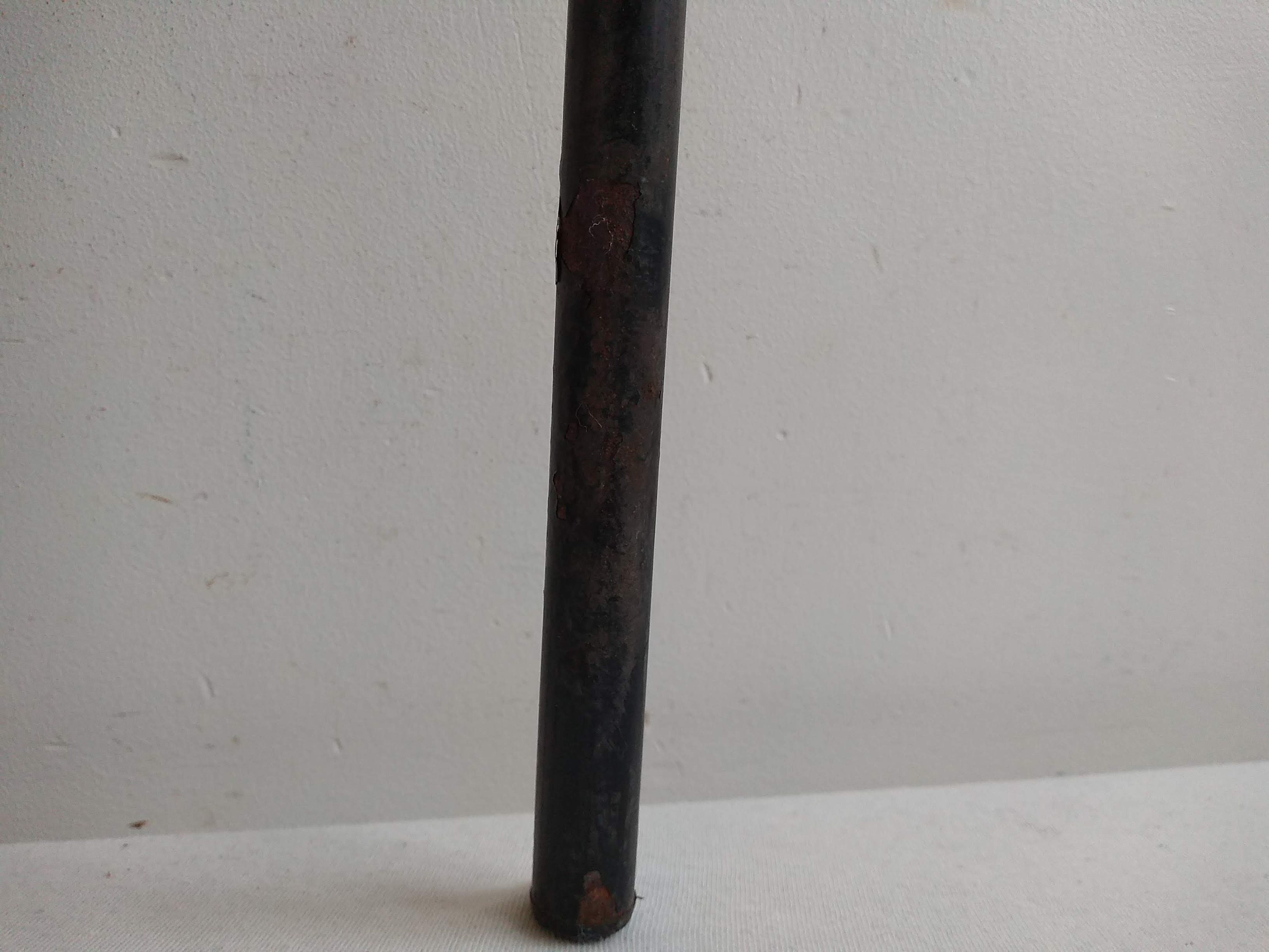 Vintage French Black Metal Stool Legs Small Chair Seat Table | Etsy