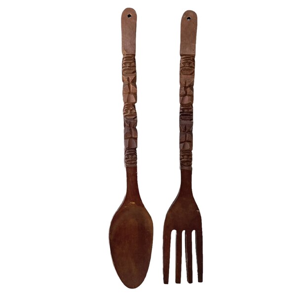 Giant Wooden Spoon Decor - Etsy