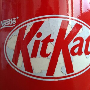 Vintage English Kit Kat Chocolate Bar Rowntrees Nestle Red - Etsy