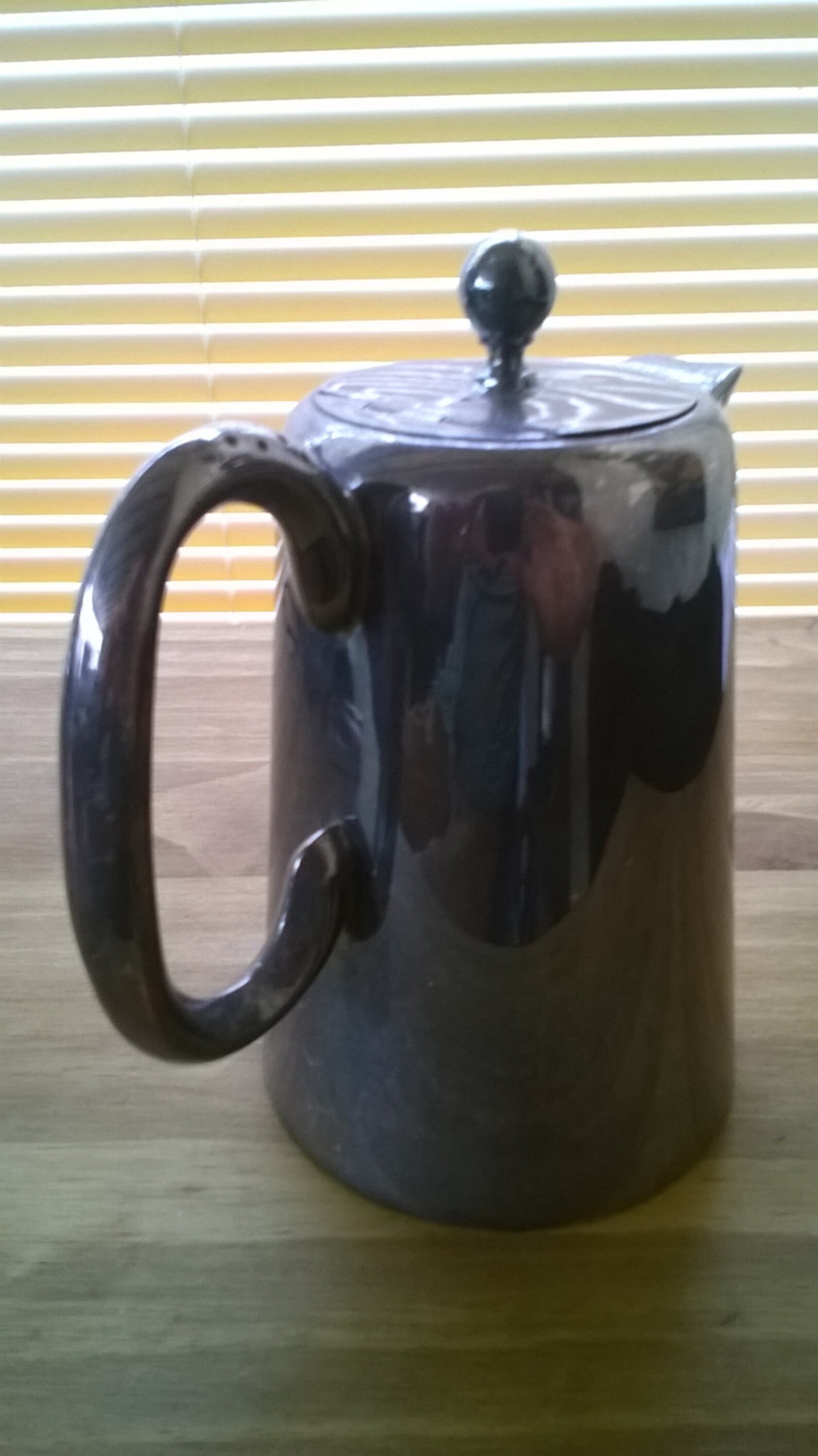 Vintage English Viners of Sheffield Heavy EPNS A1 Silver Plate Teapot ...