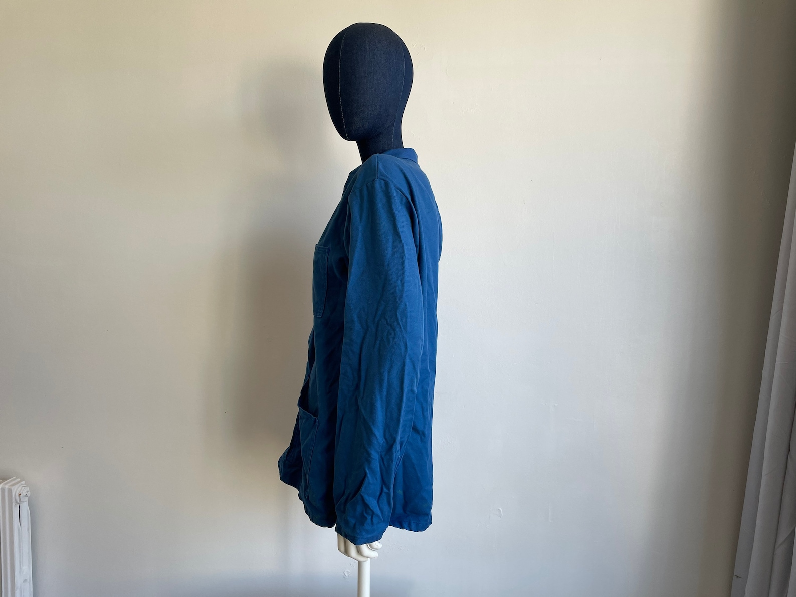 Vintage French Blue Work Cotton Jacket Farmer Jacket Indigo - Etsy