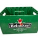 Vintage French Heineken Plastic 24 Bottle Crate Caddie Holder Basket ...
