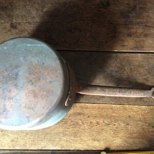 Vintage French Extra Large Bashed and Dented Hanging Copper Cooking Pot ...
