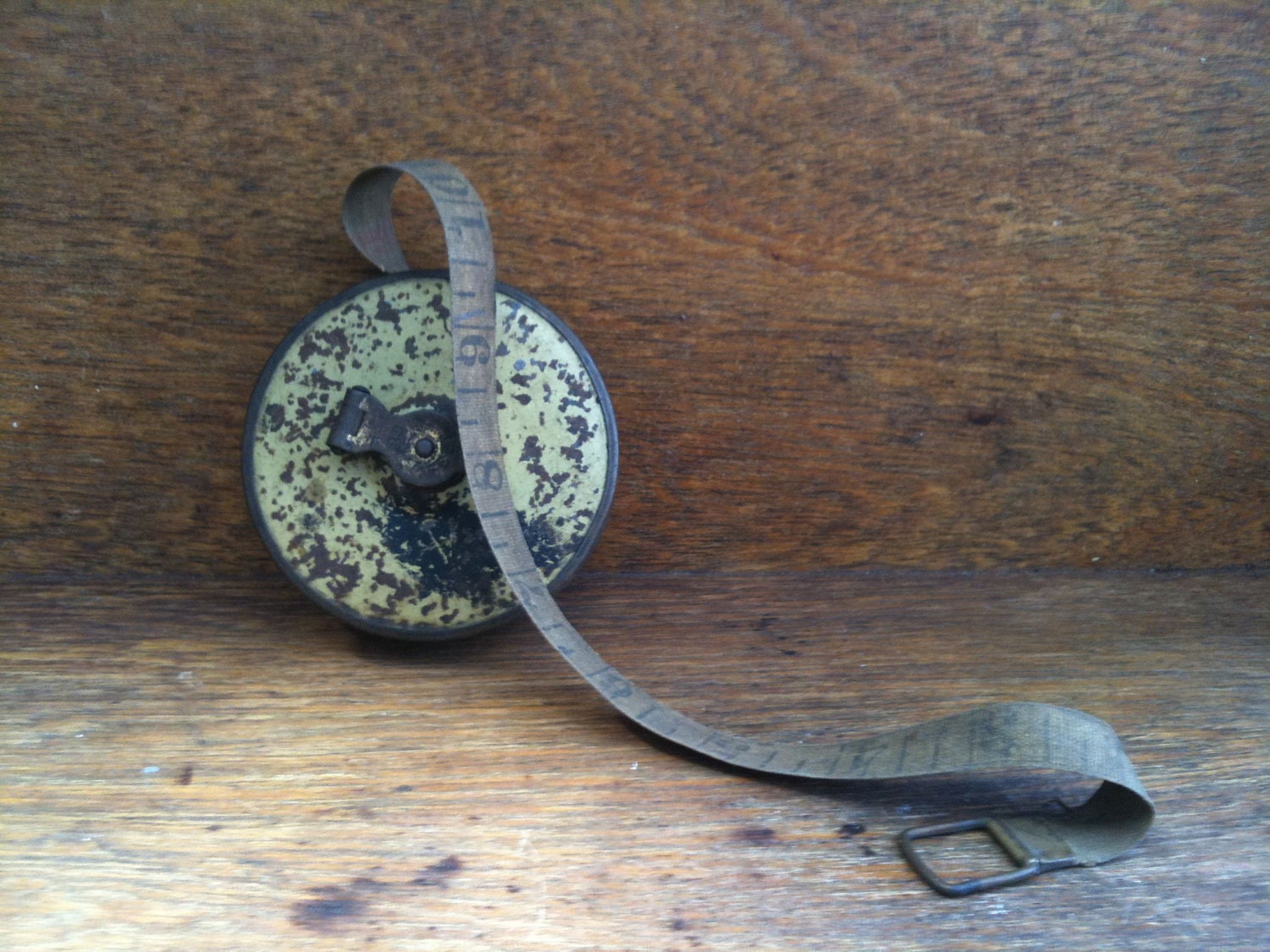 Vintage English Measuring Tape Measure Ruler Circa 1940's / EVE of ...
