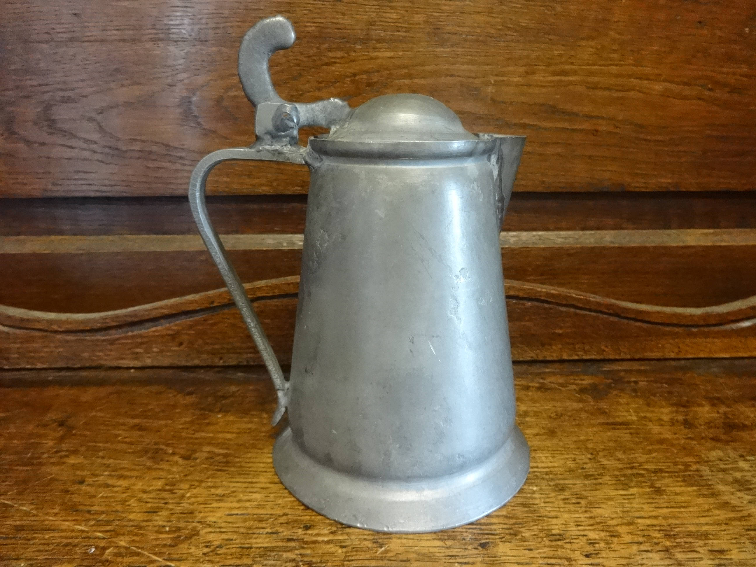 Vintage French Small Pewter Milk Water Jug Pot Grey Metal | Etsy