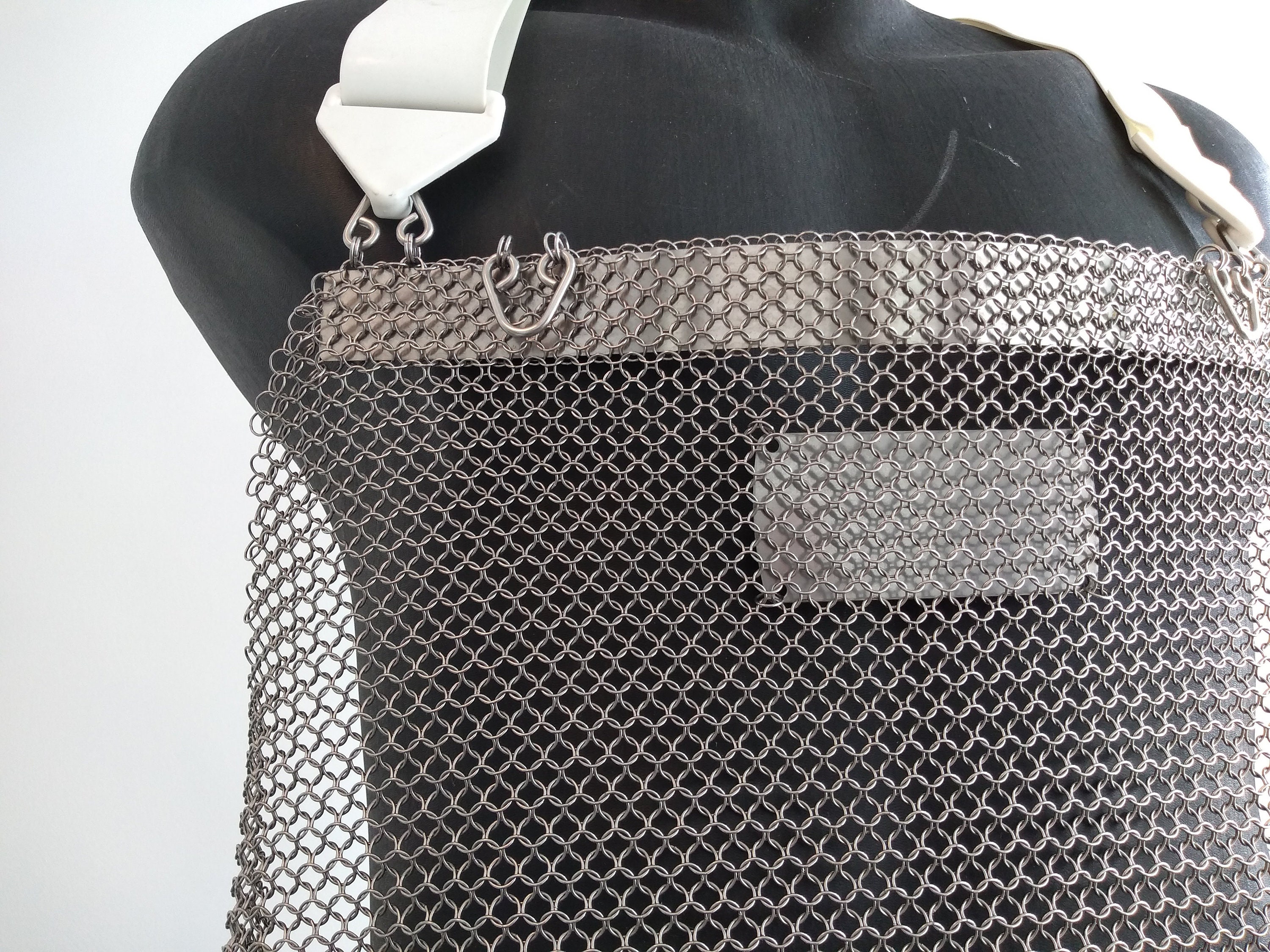 Vintage French Butcher Apron Knife Resistant Chainmail Chain - Etsy