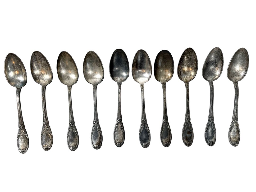 Antique French Lot Spoons Cutlery Silverware Flatware Others Available ...