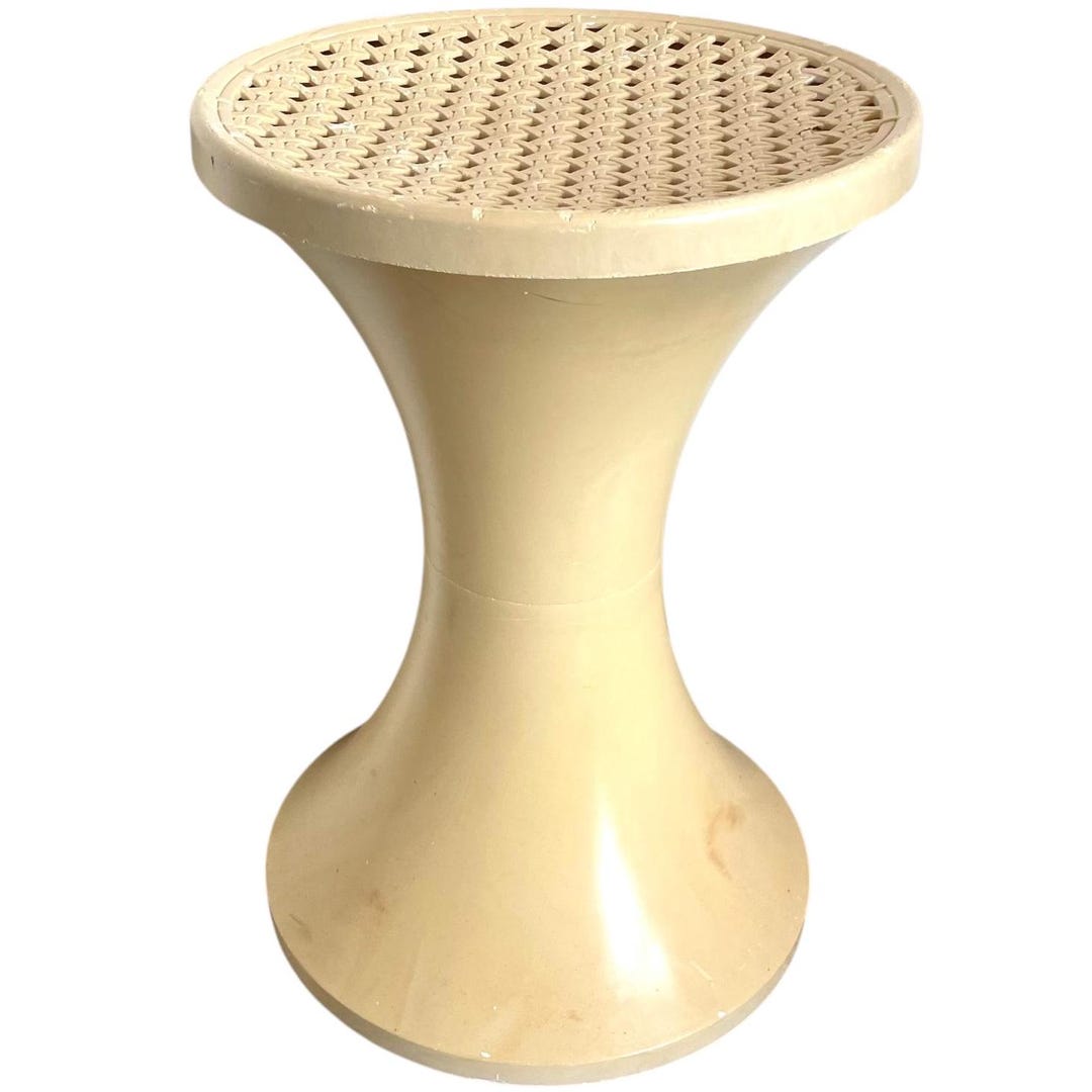 Vintage French Stool Tam Tam Rest Chair Seat Rest Plinth Stand Display ...