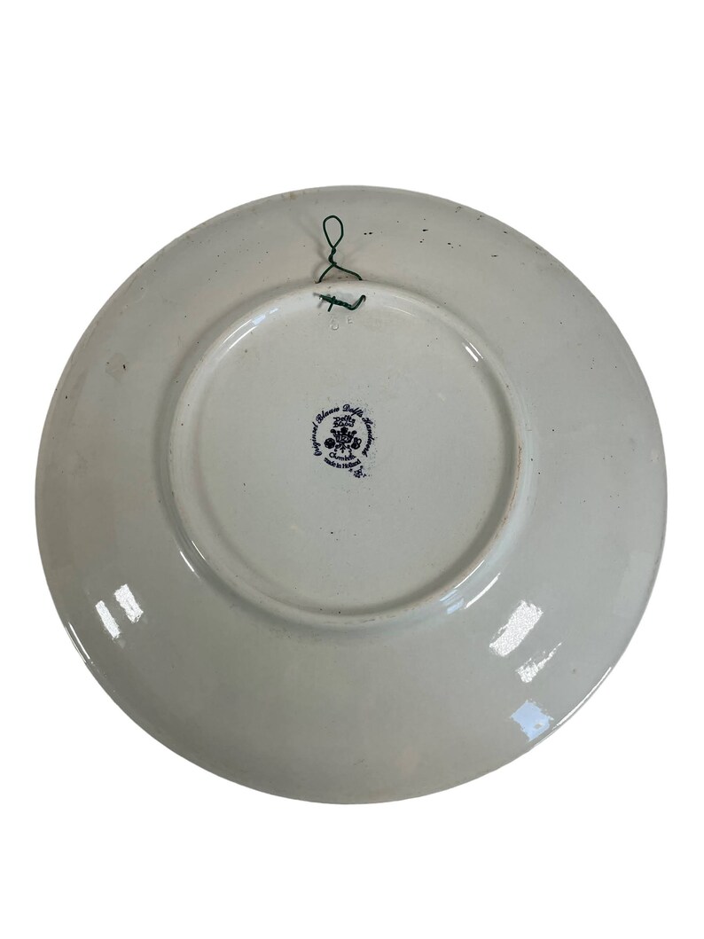 Vintage Dutch Original Blauw Delfts Handmade White Blue Extra - Etsy