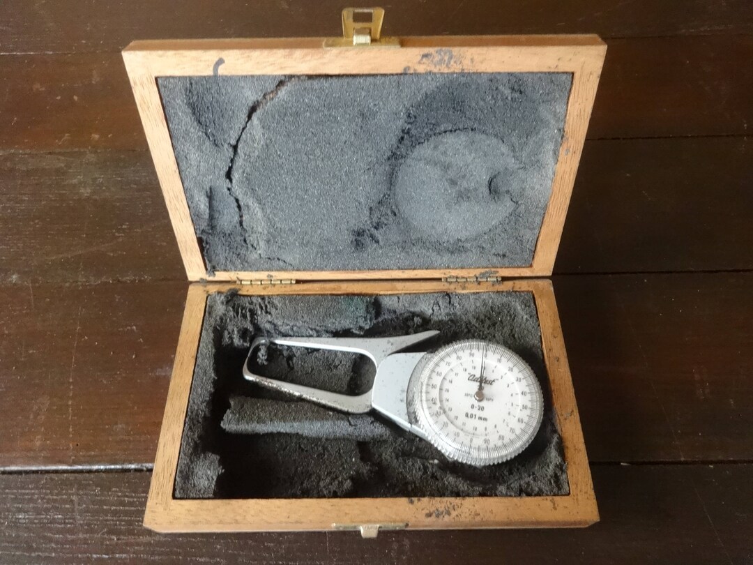 Vintage Français Oditest Metallex Paris taille mesure jauge Machinest ...