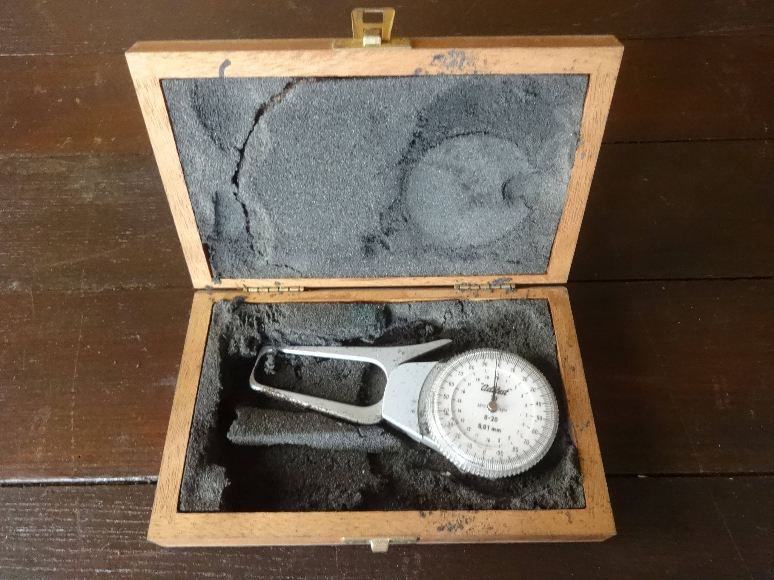 Vintage French Oditest Metallex Paris Size Measure Gauge - Etsy