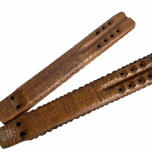 Vintage Borneo Wooden Pipe Musical Wind Instrument Flute - Etsy