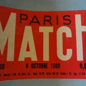 Vintage French Paris Match Magazine No 600 D'ali Khan Brigitte Bardot ...