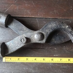 Vintage French Iron Wood Grape Vine Grapevine Cutting Shears Cutters ...