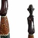 Vintage African Tall Thinking Man Figurine Statue Primitive Carving ...