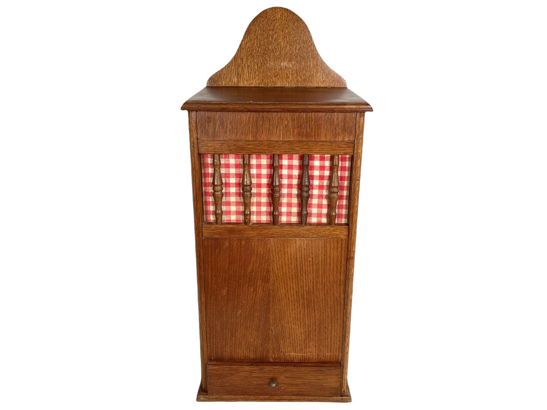 Vintage French Large Wooden Bread Baguette Storage Box Display Prop ...