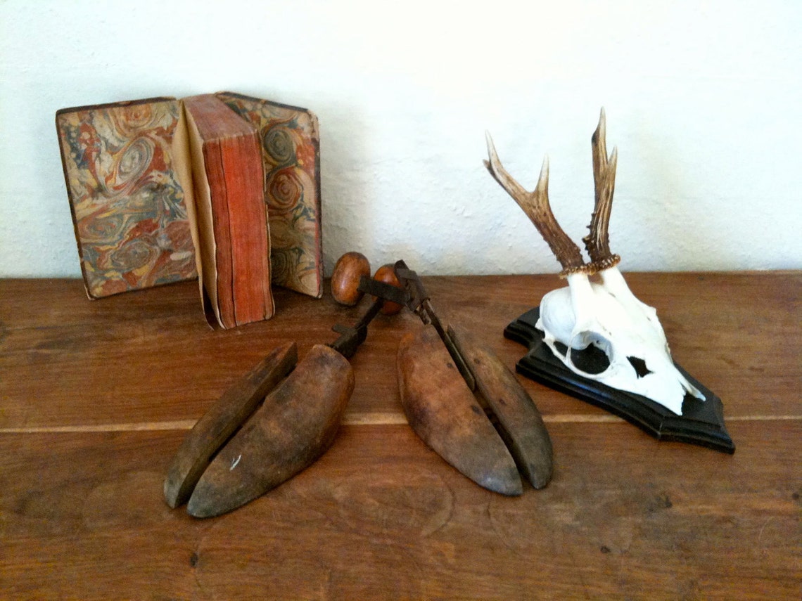Antique English Wooden Shoe Expanders Stretchers Circa - Etsy