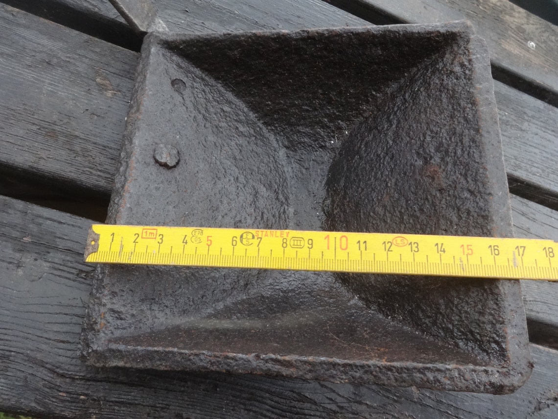 Antique French Extra Large Metal Ladle Scoop Tool Ironsmith - Etsy