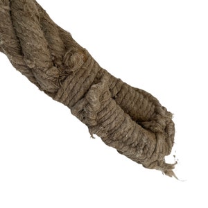 Vintage French Heavy Thick Rope Twelve 12 Metres Banister Tree House ...