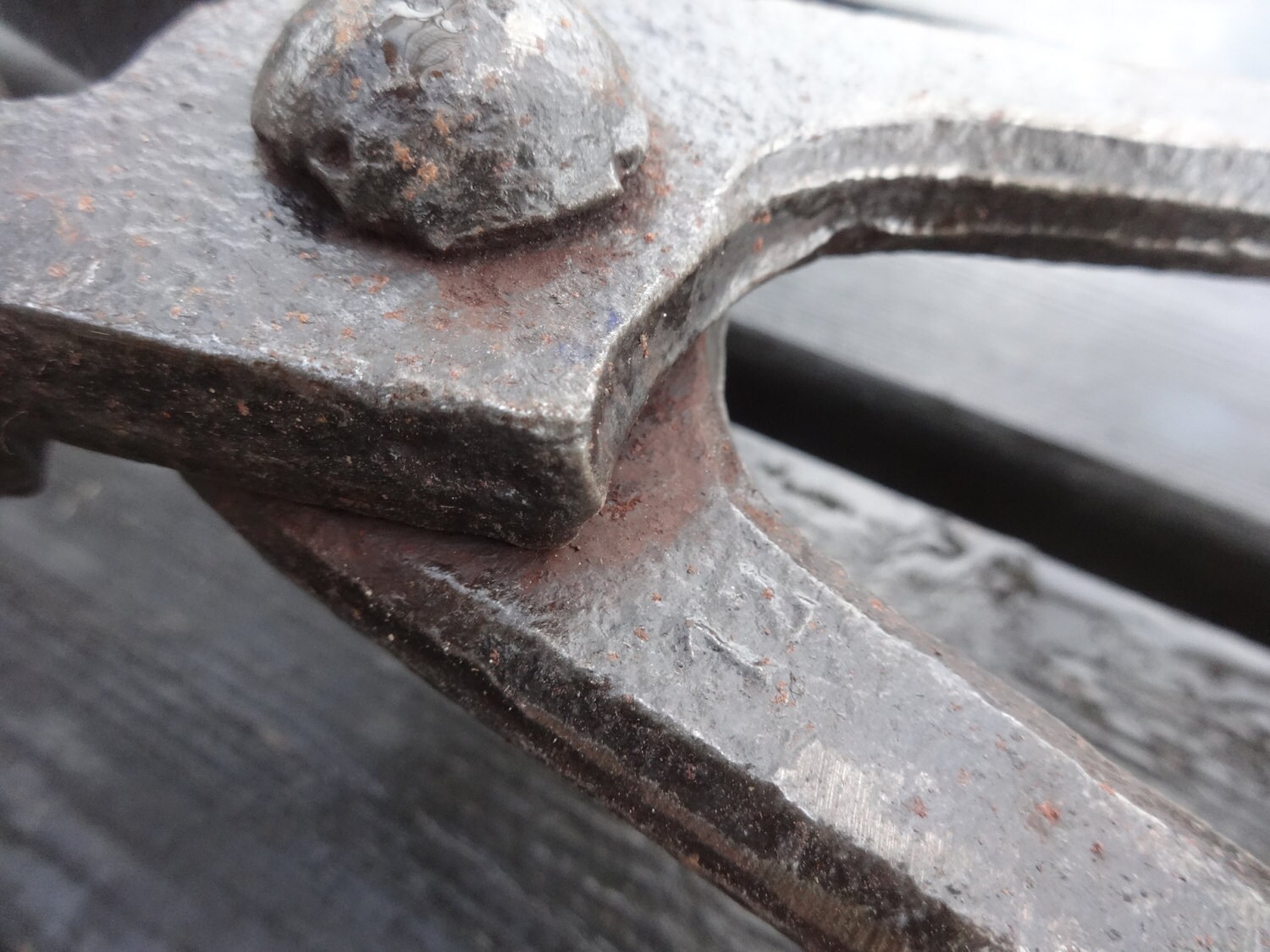 Antique French Extra Large Metal Tongs Pliers Tool Ironsmith | Etsy