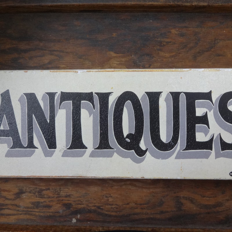 Antique Shop Sign - Etsy
