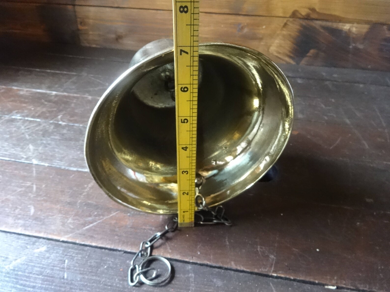 Vintage French Brass Ships Type Bell Anchor Door Dinner Alarm | Etsy