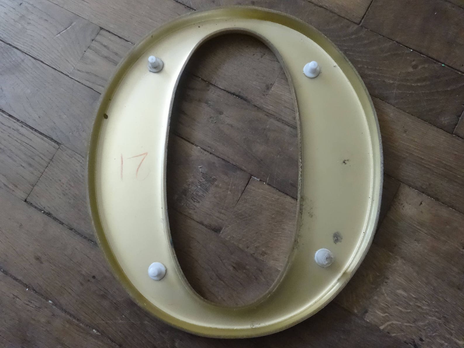 Vintage French Gold Large Letter O Shop Sign Name Decoration - Etsy