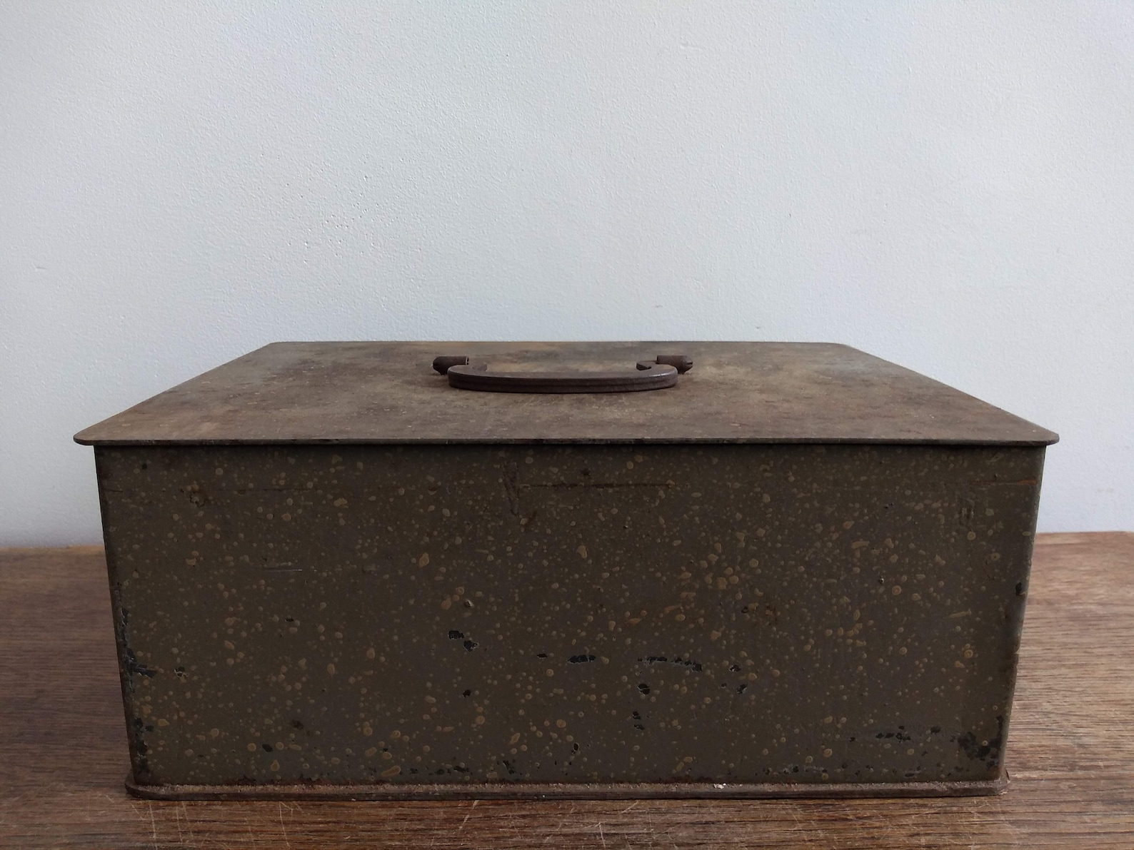 Antique French Heavy Metal Firebox Safe Money Cash Bank | Etsy