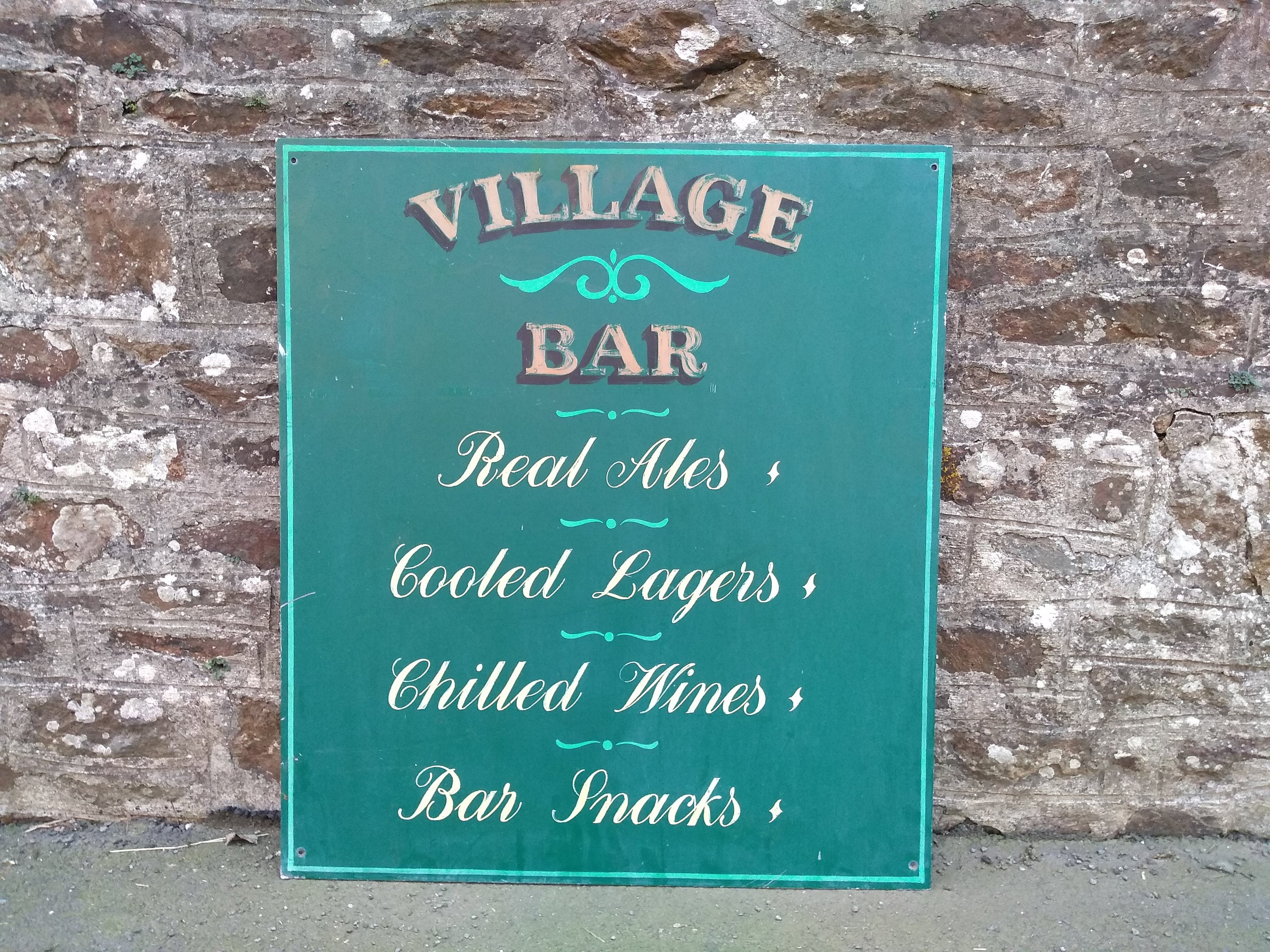 Vintage English Original Heavy Metal Large Village Bar | Etsy