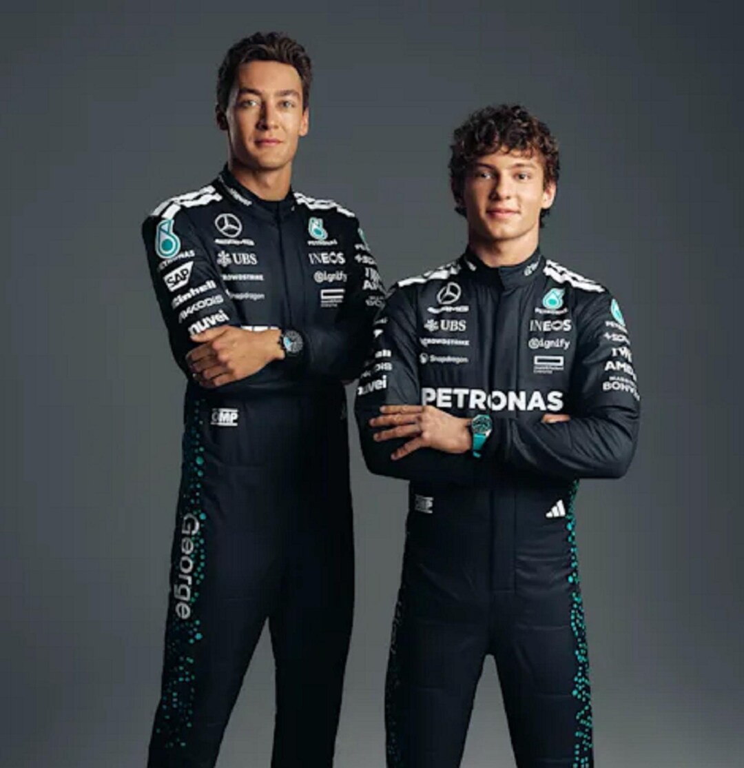 F1 Go Kart Mercedes-amg Petronas Replica Race Suit FIA Level 2 Approved ...