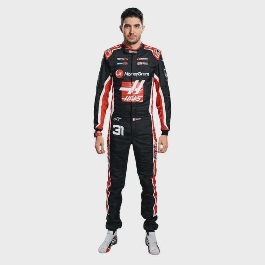 Esteban Ocon Haas F1 Race Suit, CIK/FIA Level 2, Go Kart Racing - Etsy