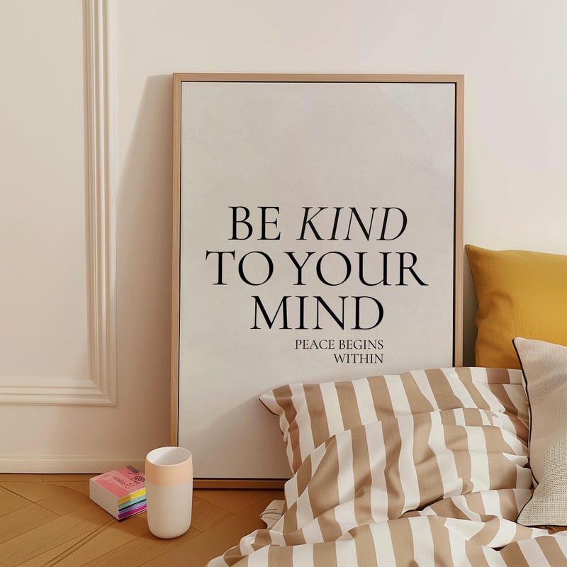 Be Kind Poster - Etsy