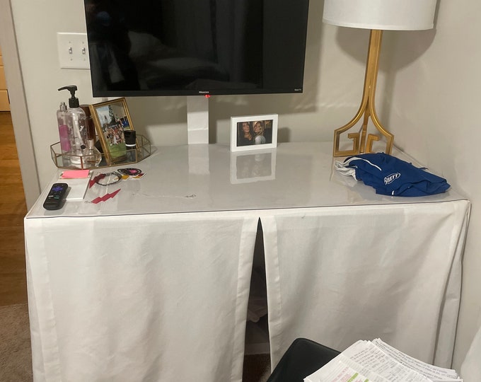 Ruffled Desk Skirt - Etsy