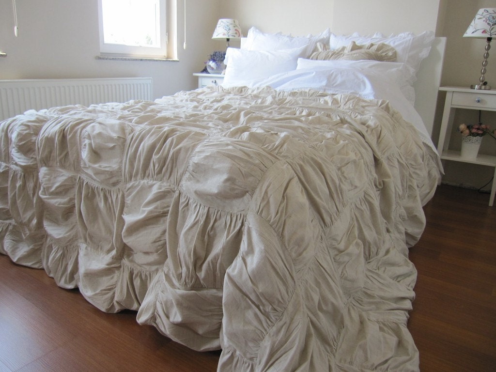Hadley ruched duvet cover store