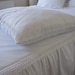 Three Sided Split Skirted Coverlet / Shabby Chic Bedding-custom ...